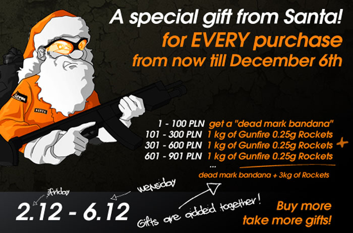 Join The Gunfire Santa Hunters Game | Popular Airsoft: Welcome To The ...