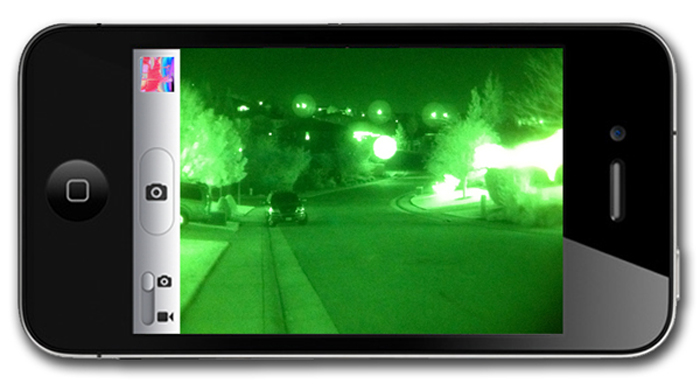 The iPhone 4 And 4s Get Night Vision Capability | Popular Airsoft ...