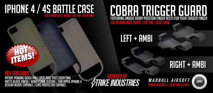 iPhone 4/s Battlecase & Cobra Trigger Guard | Popular Airsoft: Welcome ...