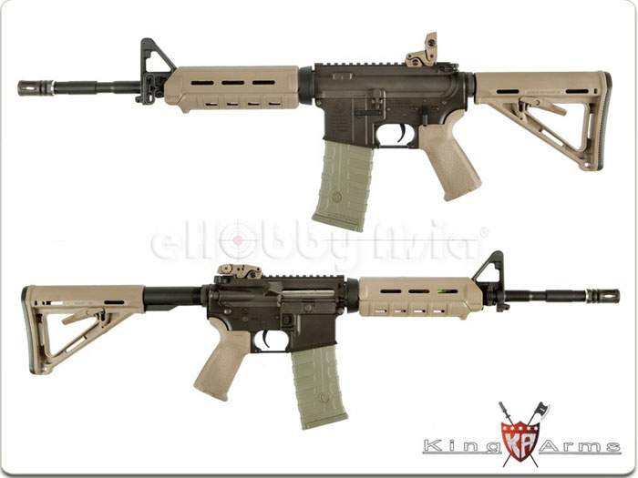 King Arms Colt M4 MOE AEG Dark Earth | Popular Airsoft: Welcome To The ...