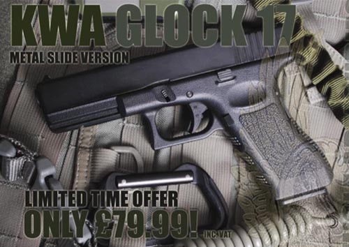 KWA Glock 17 Metal Slide Version Special Offer Extended | Popular ...