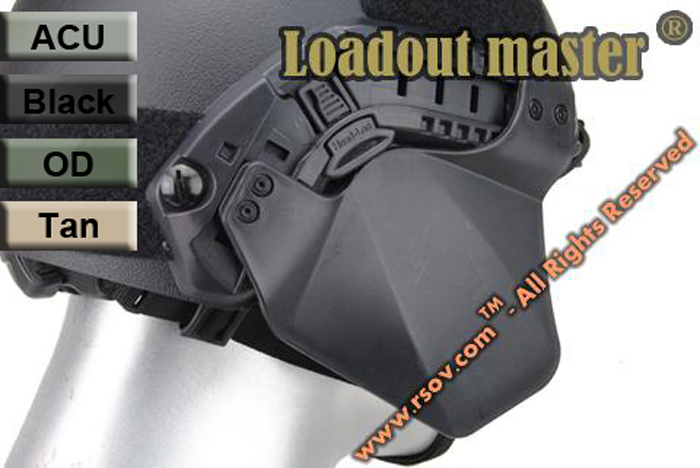 Loadout Master FAST Helmet Face Protector | Popular Airsoft: Welcome To ...
