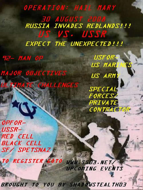 Operation: Hail Mary 30 August 2008 | Popular Airsoft: Welcome To The ...