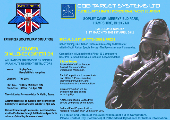 5-Man CQB Tourney 31 Mar - 1 April Sopley | Popular Airsoft: Welcome To ...