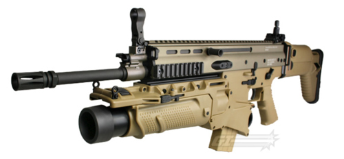 STAR FN SCAR LB Deluxe Version (TAN) | Popular Airsoft: Welcome To The ...