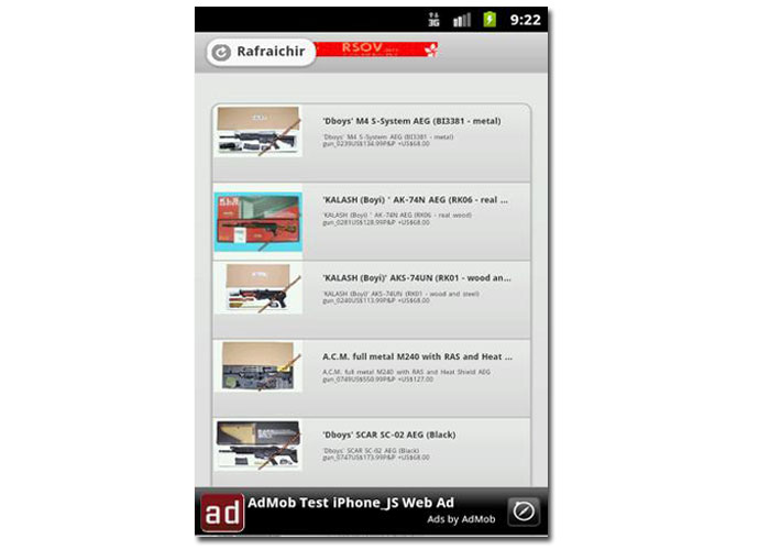 RSOV.com Airsoft Store Android App | Popular Airsoft: Welcome To The ...