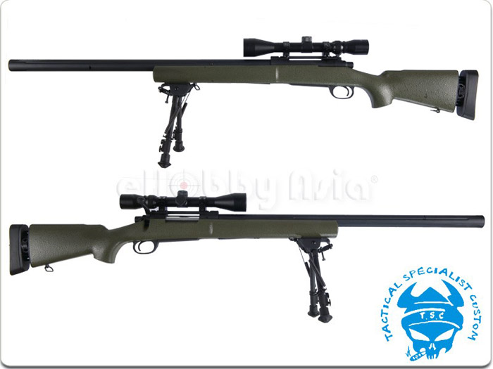 Snow Wolf M24 Military w/ Scope & Bipod | Popular Airsoft: Welcome To ...