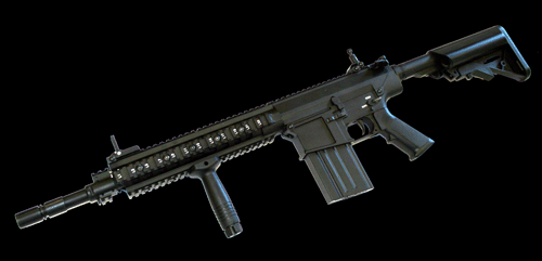 Landwarrior Airsoft A&K SR25K Full Metal | Popular Airsoft: Welcome To ...