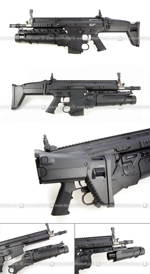STAR FN SCAR HB (Heavy Black) Deluxe Version | Popular Airsoft: Welcome ...