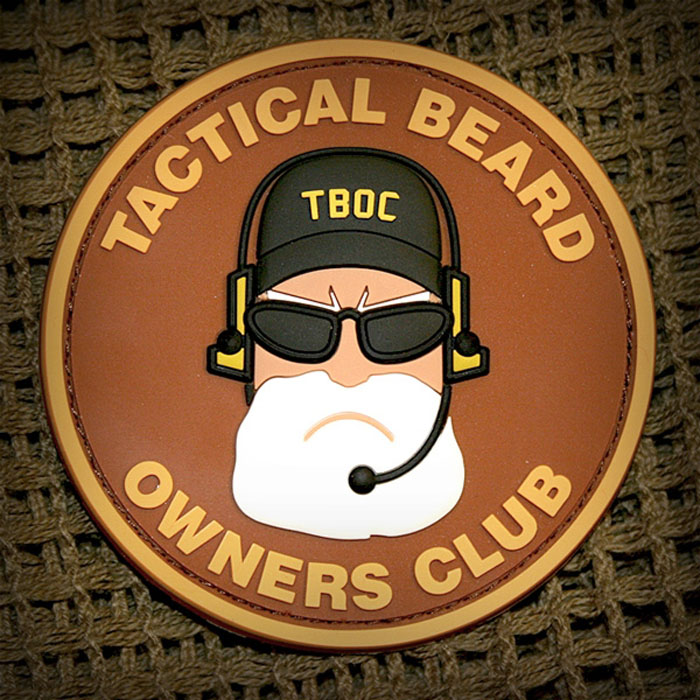 Tactical Beard Owners Club Patches | Popular Airsoft: Welcome To The ...