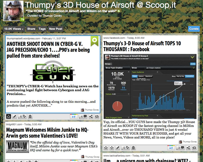 Thumpy Is Racking Up More Site Visits | Popular Airsoft: Welcome To The ...
