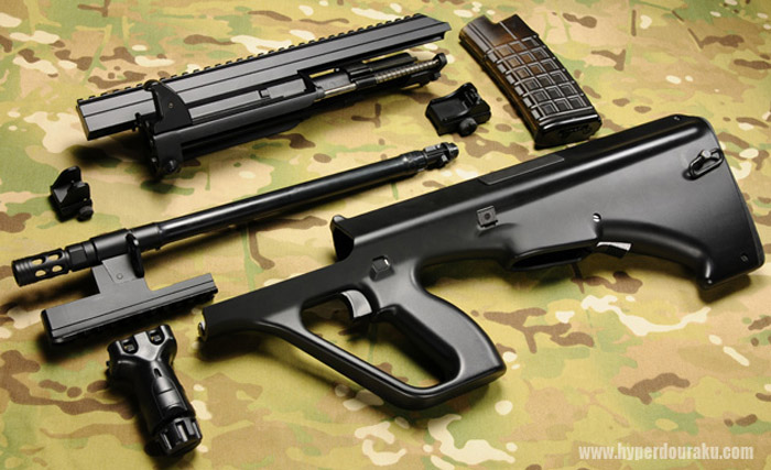 Hyperdouraku Reviews The Tokyo Marui Steyr HC Custom AEG | Popular ...