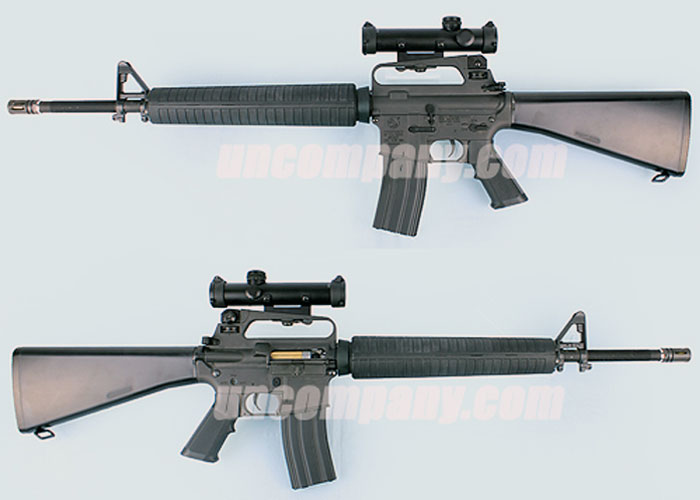 UN Custom-M16A2 Rifle With Scope | Popular Airsoft