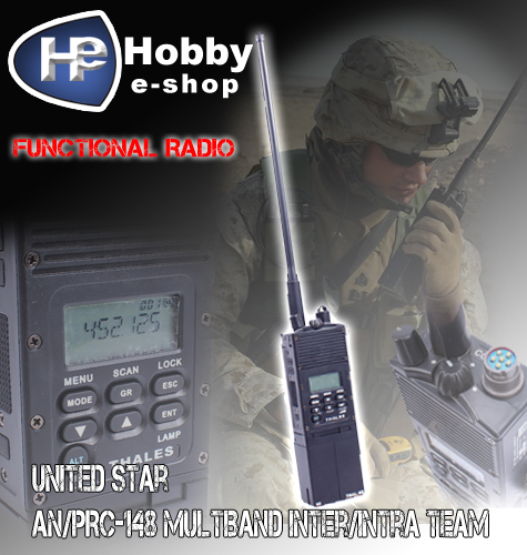 United Star AN/PRC-148 Multiband Radio | Popular Airsoft