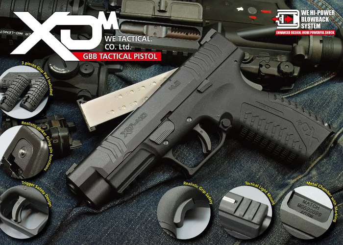 WE XDM GBB Pistol Coming Soon | Popular Airsoft: Welcome To The Airsoft World