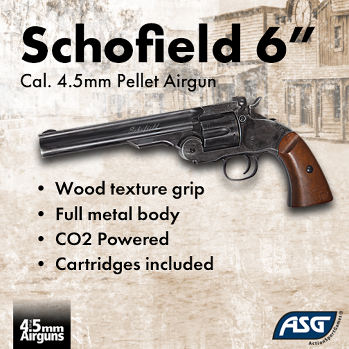 ASG Schofield 6" CO2 Airguns Released | Popular Airsoft: Welcome To The ...