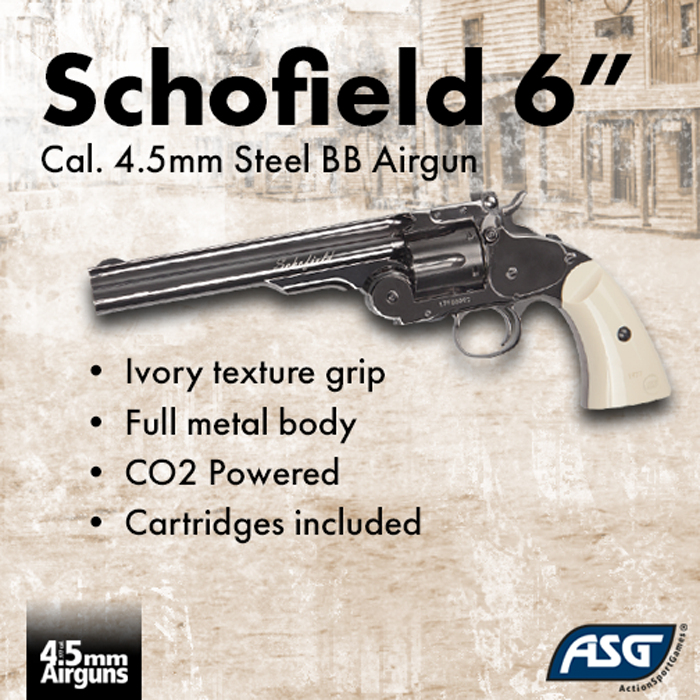 ASG Schofield 6" CO2 Airguns Released | Popular Airsoft: Welcome To The ...