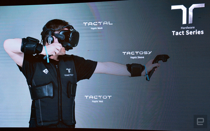 bHaptics TactSuit For VR Gaming Offers A Whopping 87 Feedback Points ...