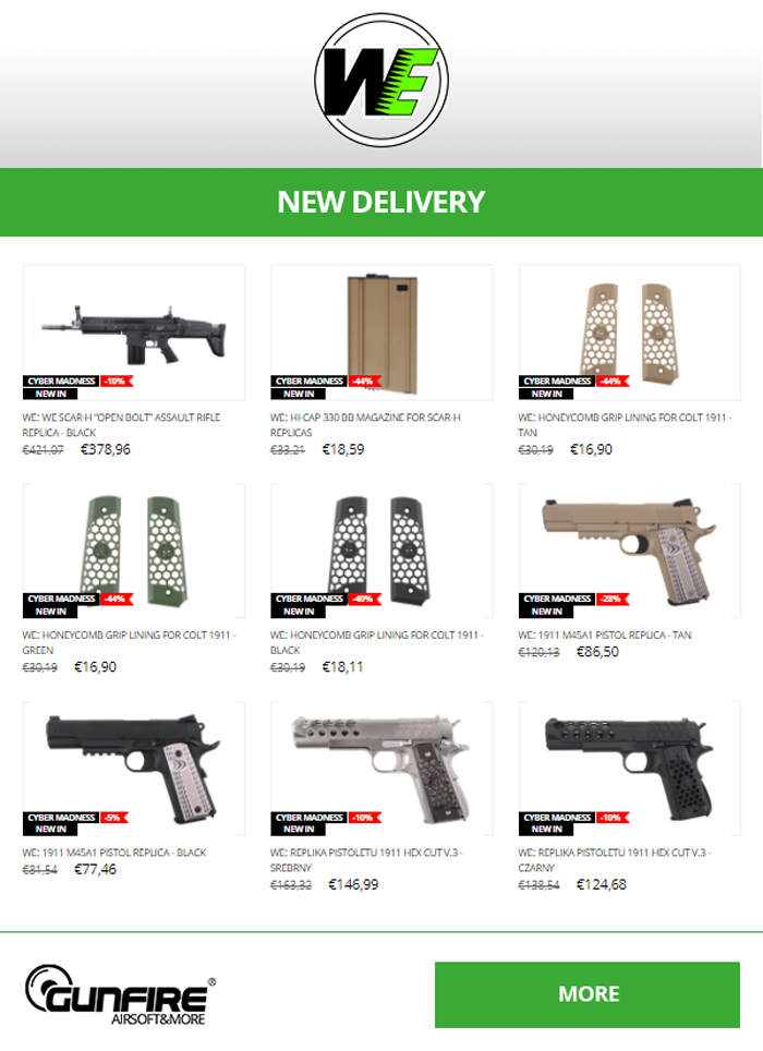 Gunfire: AS, WE, Specna Arms Arrivals | Popular Airsoft: Welcome To The ...