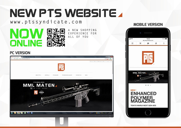 PTS Launches Newly Redesigned Website | Popular Airsoft: Welcome To The ...