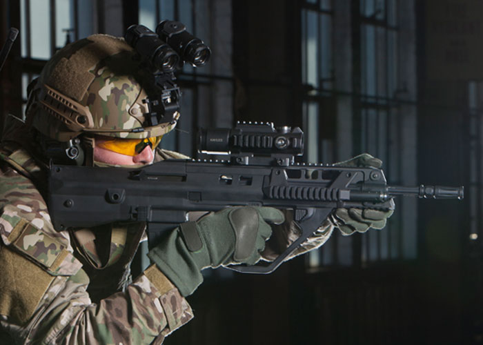 Thales Introduces The New Generation F90MBR Bullpup Assault Rifle ...