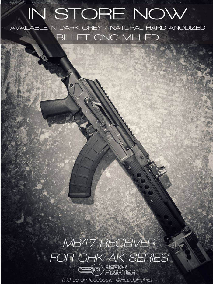 WGC: Ready Fighter CNC AK GBB Receiver | Popular Airsoft: Welcome To ...