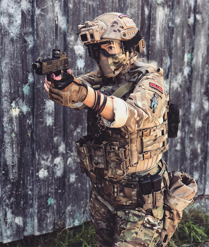 Airsoft Caroline Limited Edition Patch | Popular Airsoft: Welcome To The Airsoft World