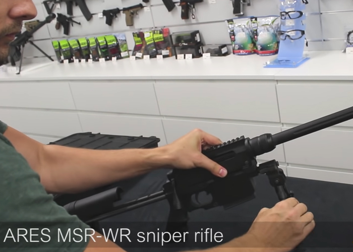 Ares MSR-WR Sniper Rifle At AirsoftPro | Popular Airsoft