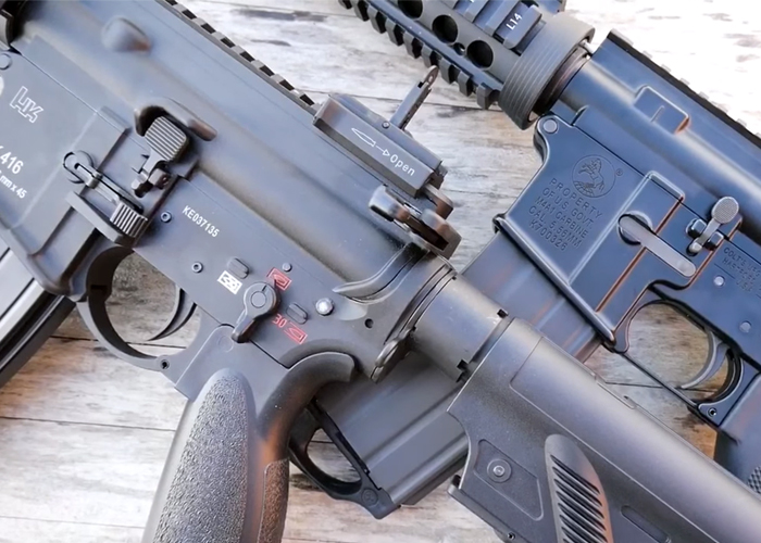 GHK M4 vs VFC HK416A5 GBB | Popular Airsoft