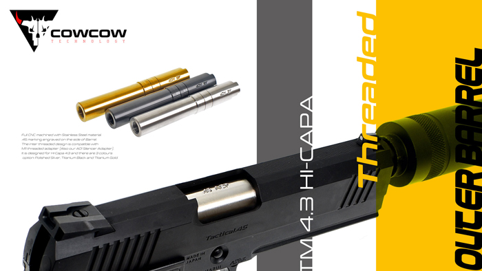 New CowCow Hi-Capa Threaded Outer Barrels | Popular Airsoft: Welcome To ...