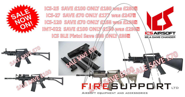 ICS In Firesupport Summer Sale | Popular Airsoft: Welcome To The ...