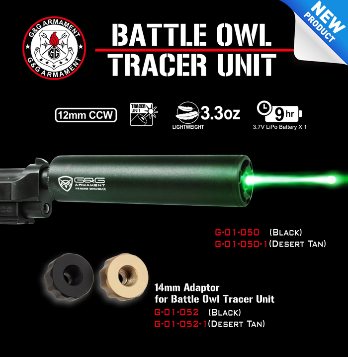 New G&G Battle Owl Tracer Unit | Popular Airsoft: Welcome To The ...