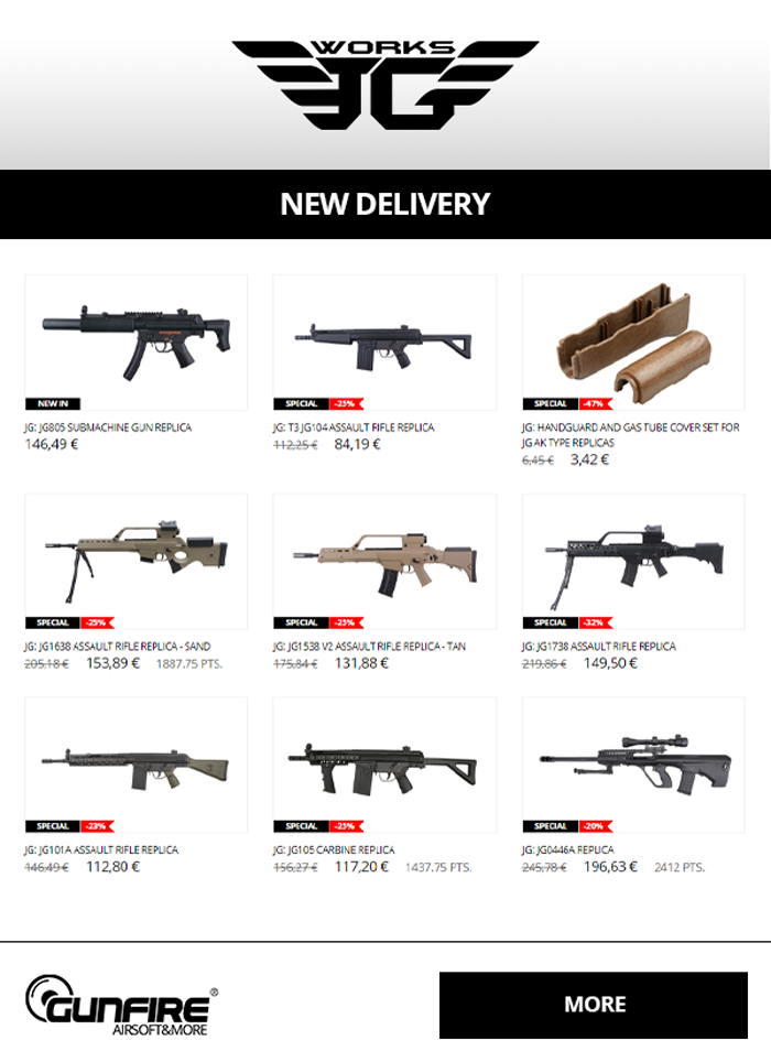 PTS, MSM, JG & GFC Arrivals At Gunfire | Popular Airsoft: Welcome To ...