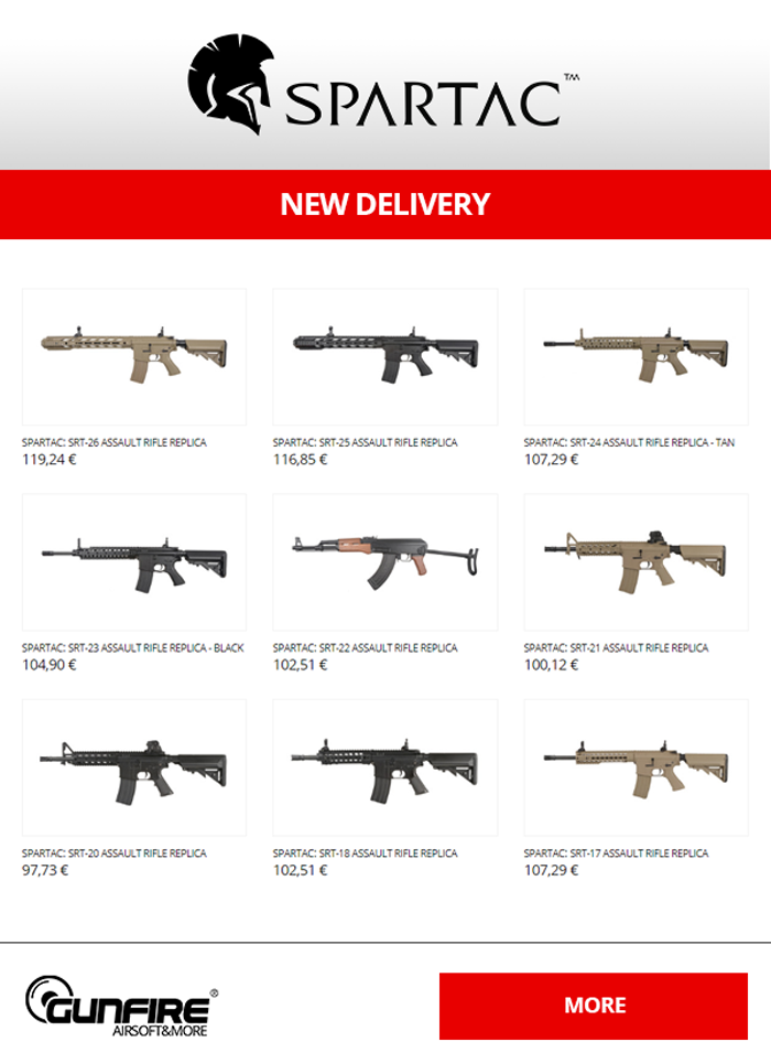 Specna Arms, Spartac & More At Gunfire | Popular Airsoft: Welcome To ...