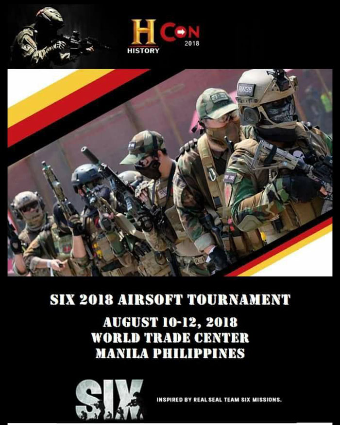 HistoryCon Manila 2018 SIX Airsoft Tournament Gets Even Bigger ...