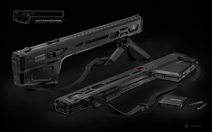Wanted For Airsoft: The DX-12 Punisher Double-Barreled Shotgun Concept ...