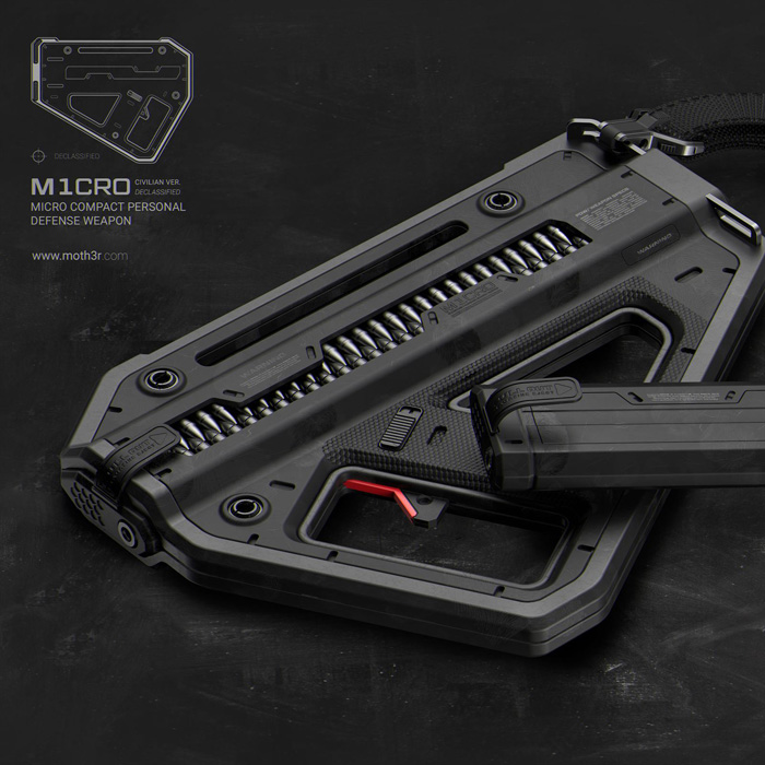 Wanted For Airsoft: The DX-12 Punisher Double-Barreled Shotgun Concept ...