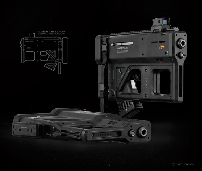 Wanted For Airsoft: The DX-12 Punisher Double-Barreled Shotgun Concept ...