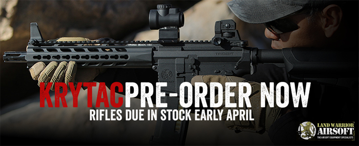 Krytac Pre-Orders At Landwarrior Airsoft | Popular Airsoft: Welcome To ...