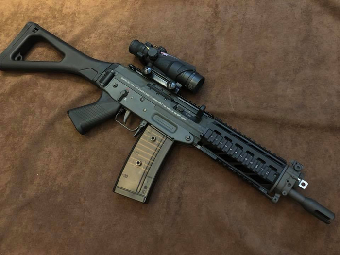 Papago Arms GHK 553 GBB Engraving | Popular Airsoft: Welcome To The ...