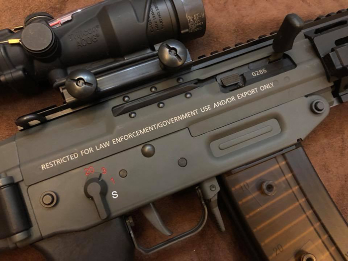 Papago Arms GHK 553 GBB Engraving | Popular Airsoft: Welcome To The ...
