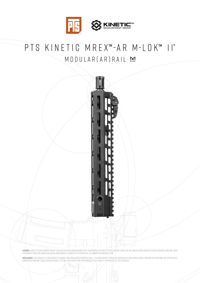 PTS Kinetic MREX-AR M-LOK 11″ | Popular Airsoft: Welcome To The Airsoft ...