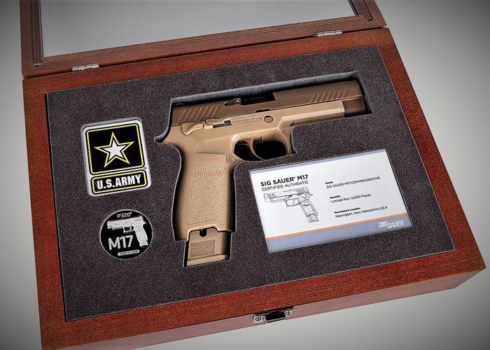 SIG SAUER Announce Limited Edition M17 Commemorative Pistols | Popular Airsoft