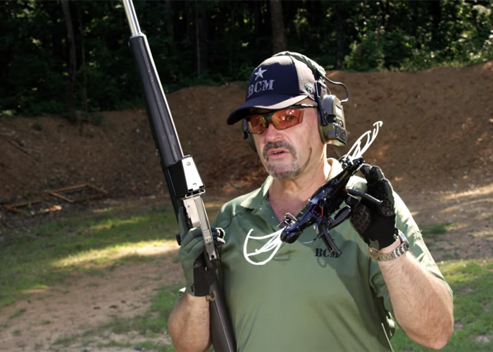 Larry Vickers Turns Off A Flying Drone | Popular Airsoft