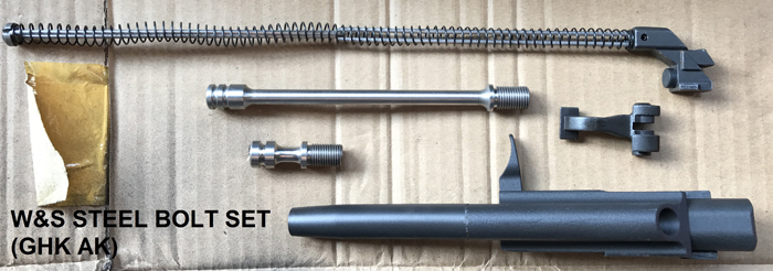 W&S GHK AK Steel Bolt & Rapid Fire Kits | Popular Airsoft: Welcome To ...
