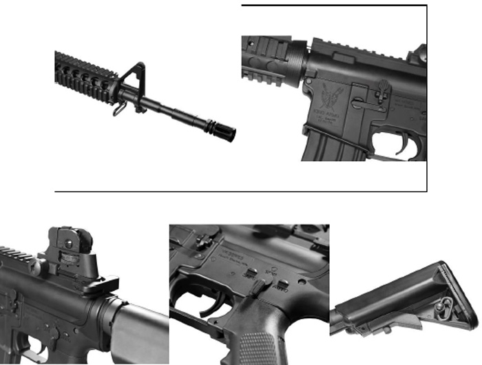 King Arms M4 RIS SOPMOD In Stock | Popular Airsoft: Welcome To The ...