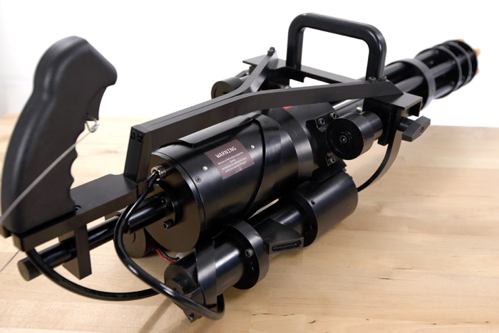 Disparo De Minigun Vulcan