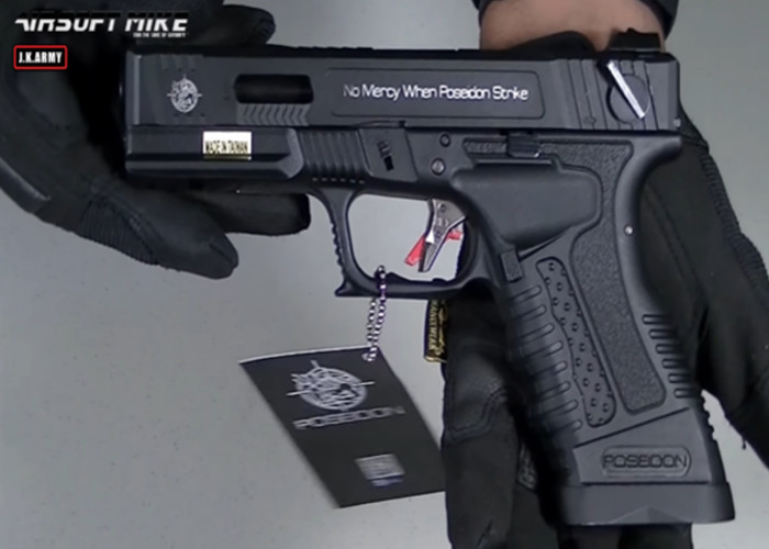 Airsoft Mike: Poseidon P18C GBB Pistol | Popular Airsoft