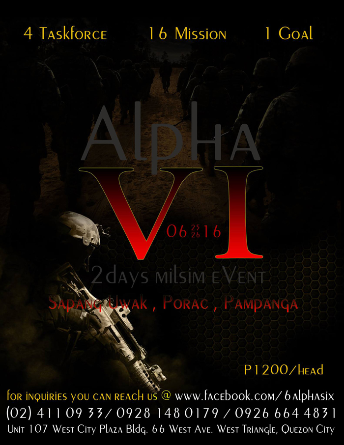 Alpha Six Milsim Event 25 - 26 June 2016 | Popular Airsoft: Welcome To ...