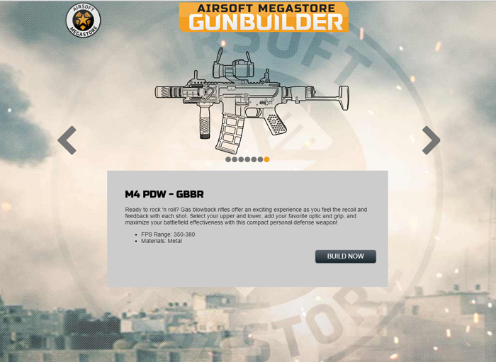 Airsoft Megastore's Gun Builder 2.0 Allows You To Build Custom Gas ...